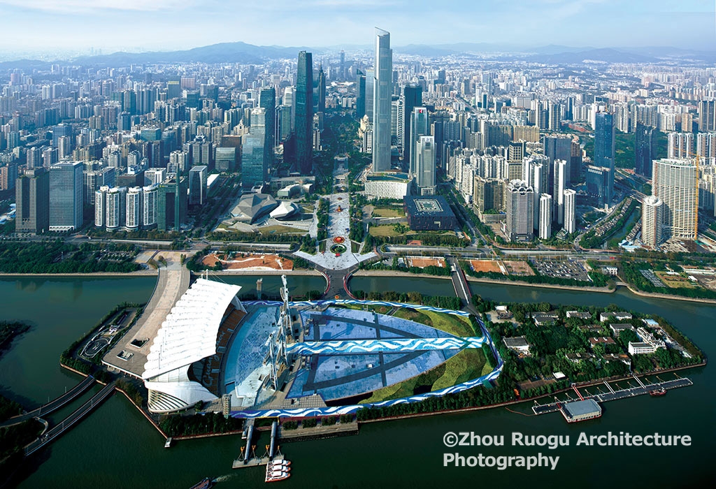 Canton Tower, East and West Towers – Guangzhou, Mainland China